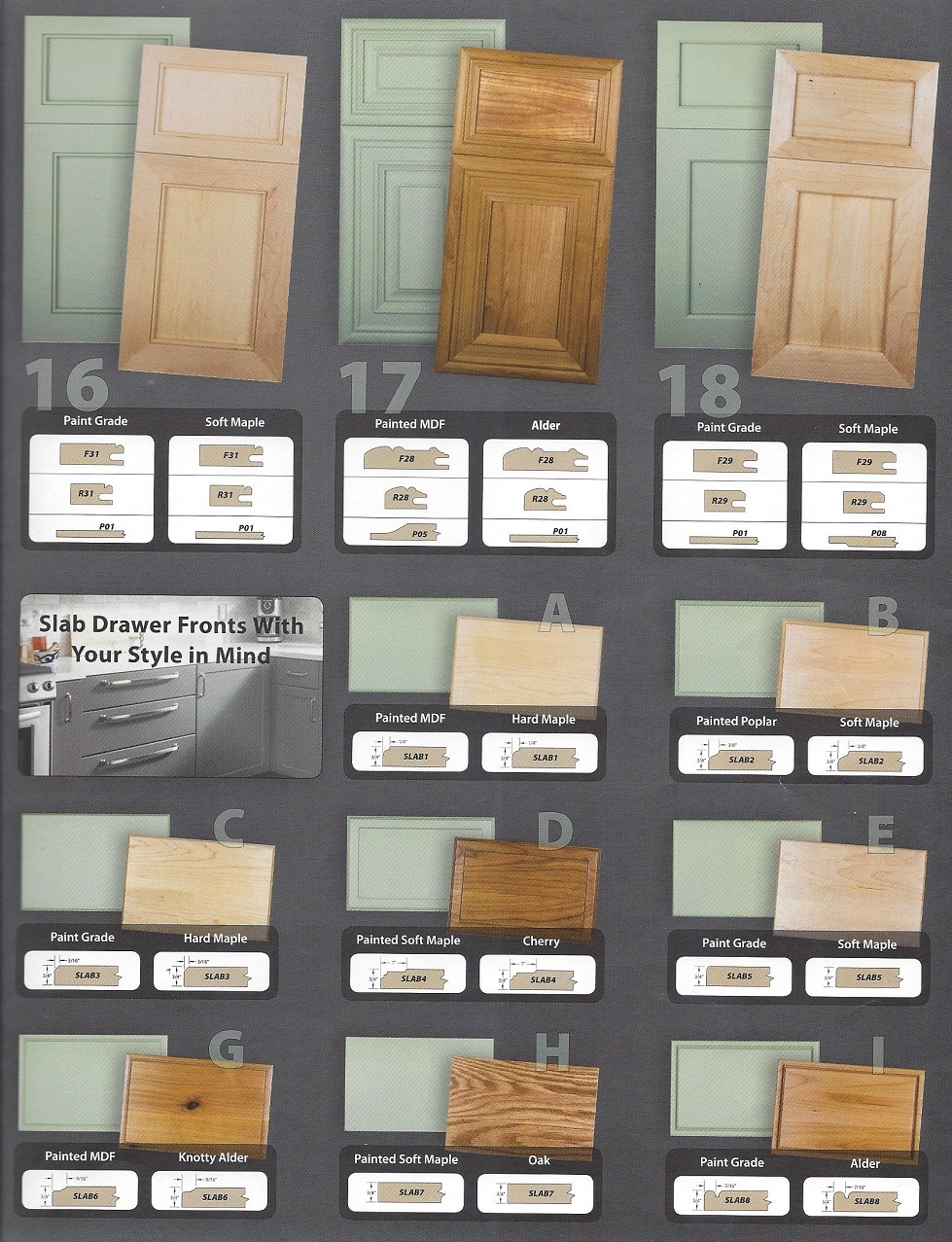 New Doors and Drawer Fronts - Kitchens • Baths & Unfinished Furniture